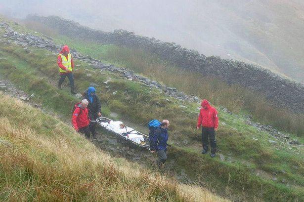 Lovski pes en mesec na hribu brez hrane